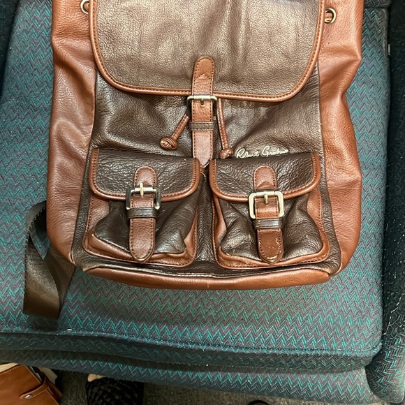 Robert Graham | Bags | Robert Graham Brown Leather Backpack | Poshmark